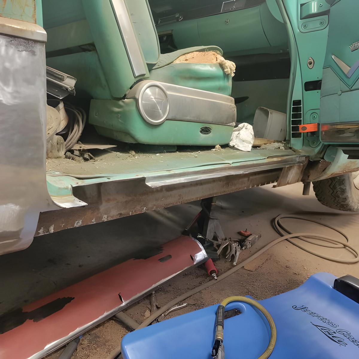 Metal Rx: Addressing dreaded rust cancer on a 1955 Cadillac – Collect.com